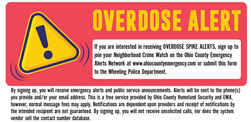 ‘Overdose Spike Alerts’ Now Available to Wheeling Residents | News ...